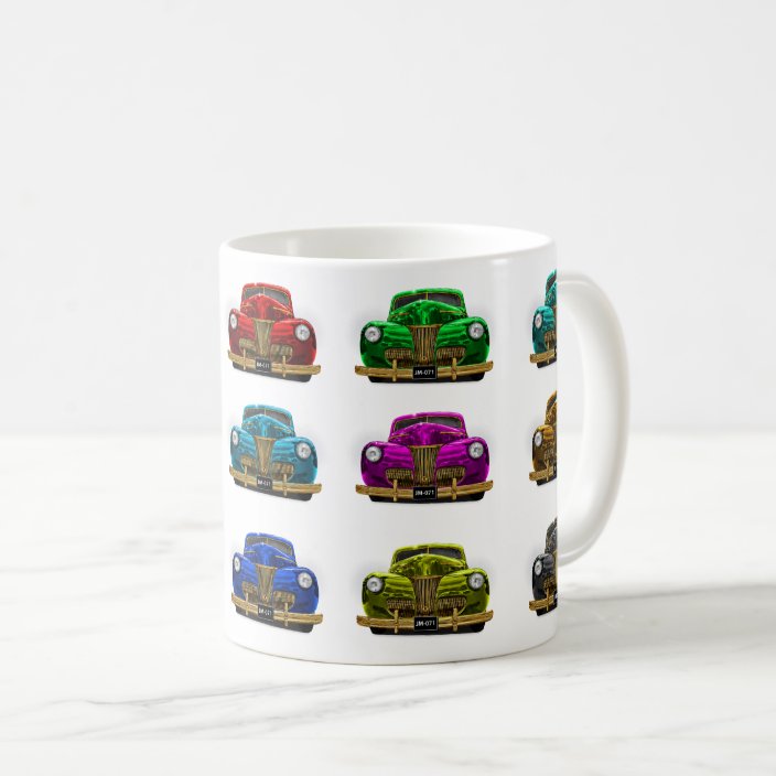 Vintage classic car coffee mug | Zazzle.com