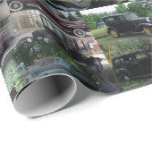 Vintage Classic Cars Wrapping Paper | Zazzle