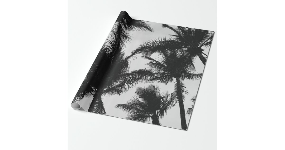 VINTAGE COCONUT PALM TREE WRAPPING PAPER | Zazzle