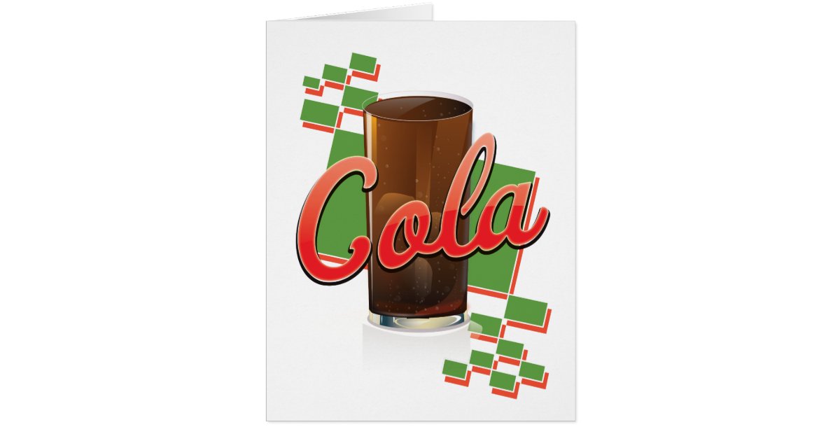 Vintage Cola commercial | Zazzle