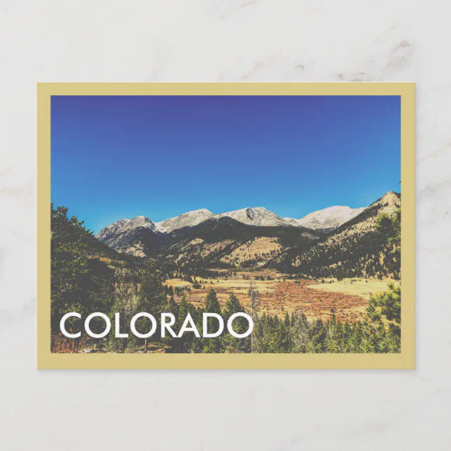 Vintage Colorado Postcard | Zazzle