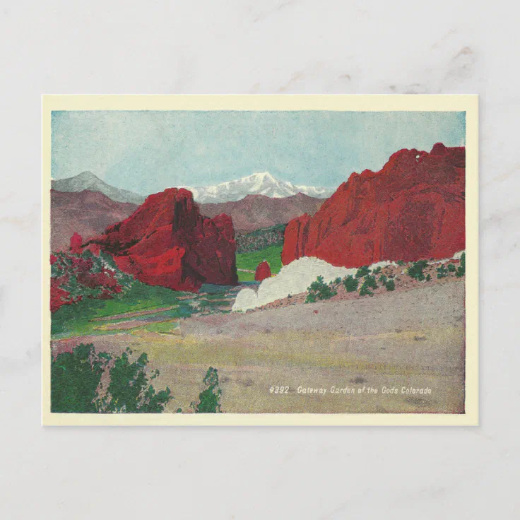 Vintage Colorado Postcard | Zazzle