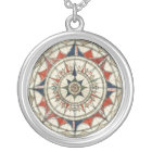 Vintage Compass Rose Necklace | Zazzle.com