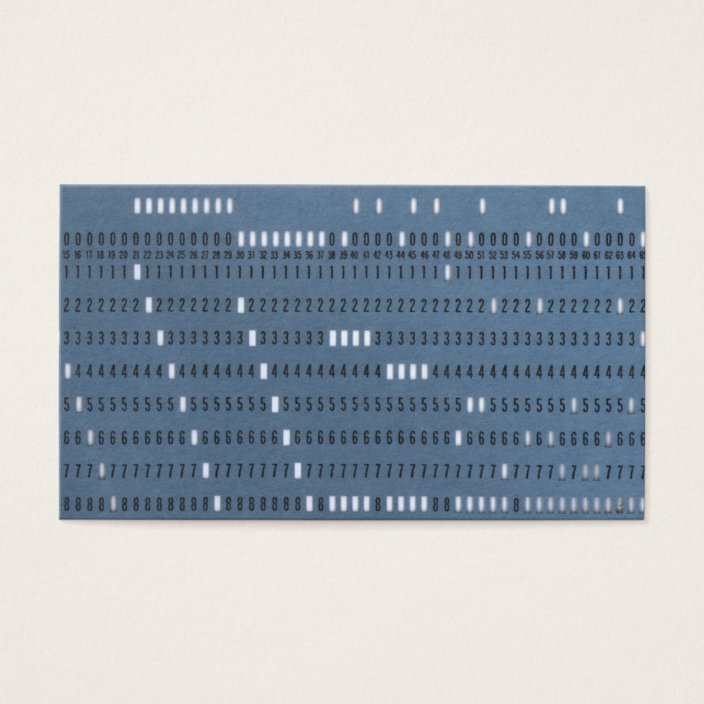 Vintage Computer Punched Card | Zazzle.com