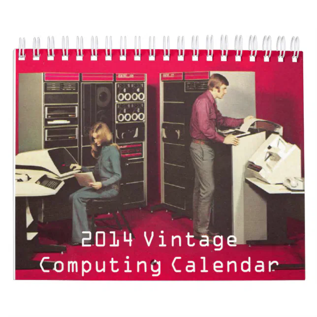 Vintage Computing Calendar | Zazzle