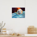 Vintage Concept Depicting Apollo Command Module Poster | Zazzle