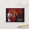 Vintage Conservative Make Christmas Great Again Holiday Postcard | Zazzle