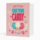 Vintage Cotton Candy Poster Mini Binder | Zazzle