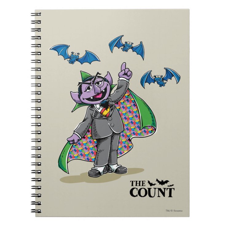 Vintage Count von Count Notebook | Zazzle