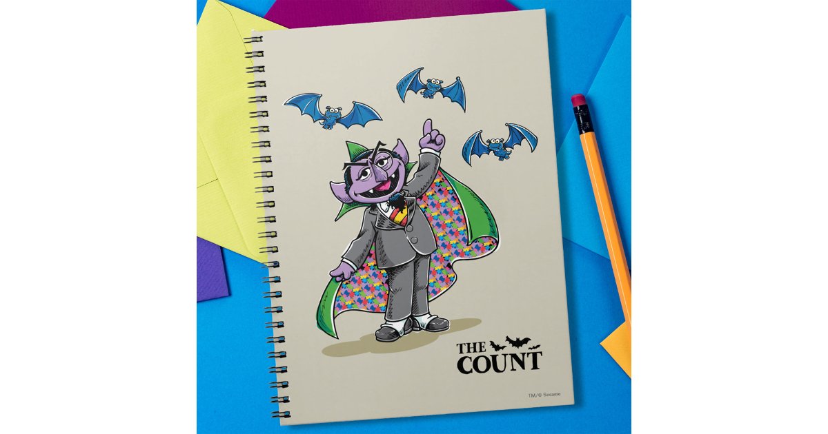 Vintage Count von Count Notebook | Zazzle