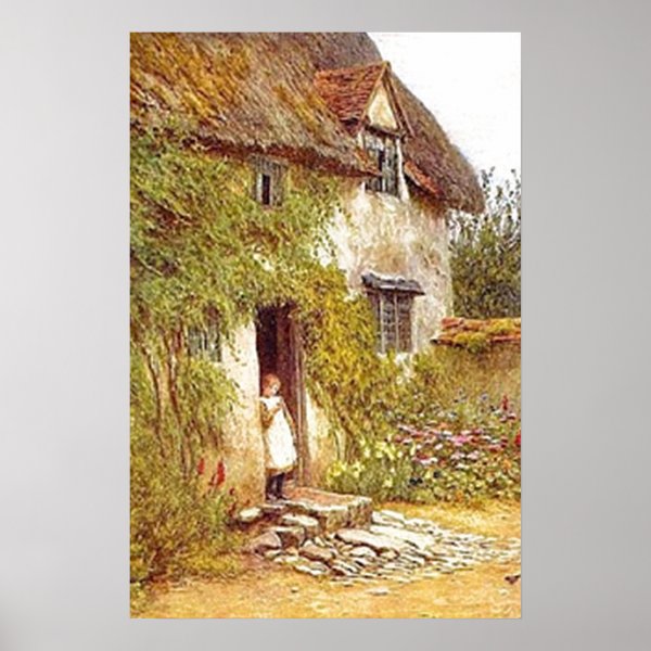 Country Cottage Art & Wall Décor | Zazzle