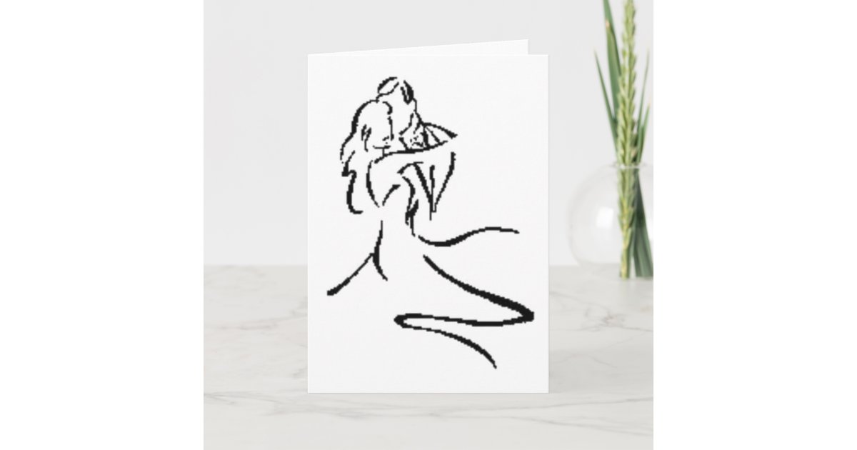Vintage Couple Dancing Card | Zazzle