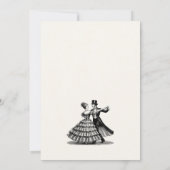 Vintage couple dancing wedding invitation | Zazzle