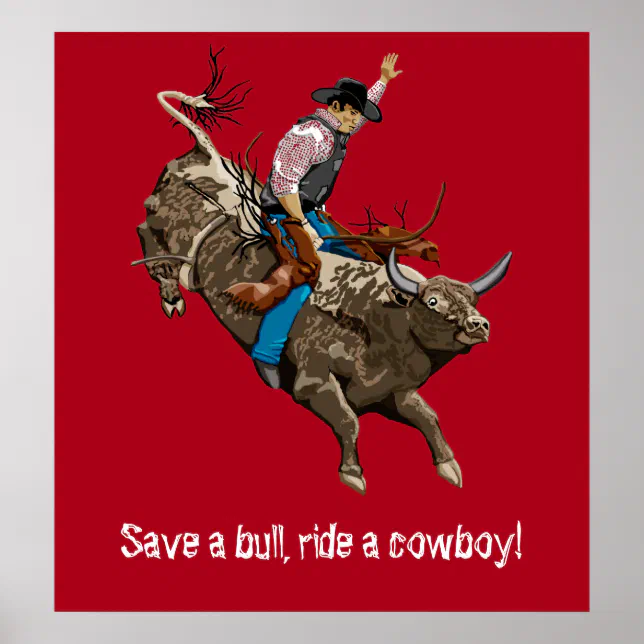 Vintage cowboy poster | Zazzle
