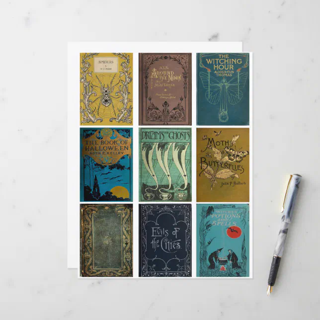 Vintage Creepy Book Covers | Zazzle