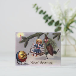 Vintage Creepy Victorian Postcard | Zazzle