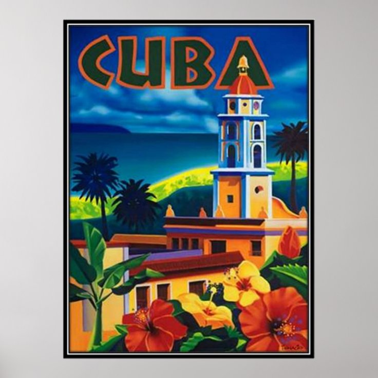 Vintage Cuba - Poster | Zazzle