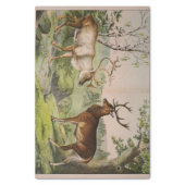 Vintage Deer Stag Ephemera Decoupage Tissue Paper | Zazzle