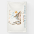 Vintage Desert Western 1st Birthday Welcome Banner | Zazzle