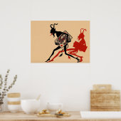 Vintage Devil Art Poster | Zazzle