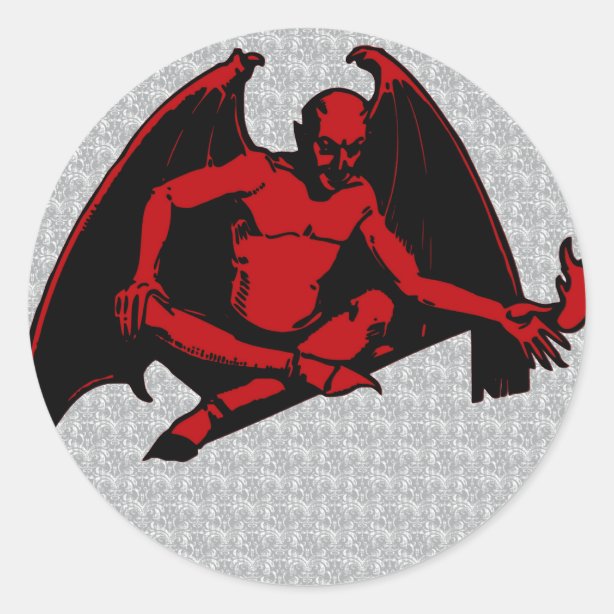 Satan Stickers | Zazzle