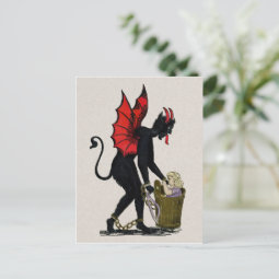 Vintage Devil Postcard | Zazzle