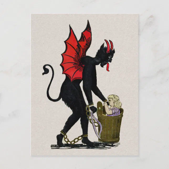 Vintage Devil Postcard | Zazzle