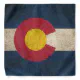 Vintage Distressed Flag of Colorado Bandana | Zazzle