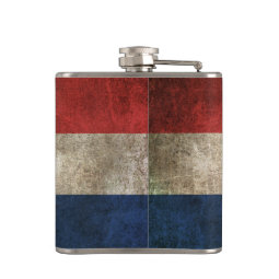 Vintage Distressed Flag of Croatia Flask | Zazzle