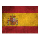 Spain Vintage Flag Postcard | Zazzle.com