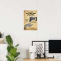 Vintage Dr Miles Anti Pain Pill Medicine Ad Poster | Zazzle