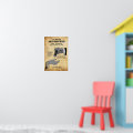 Vintage Dr Miles Anti Pain Pill Medicine Ad Poster | Zazzle