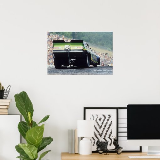 Vintage Drag - Monza Funny Car Poster | Zazzle