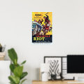 Vintage Dragstrip Riot Movie Poster | Zazzle