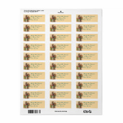 Vintage Easter Address Labels | Zazzle