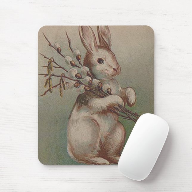 rabbit mouse mat