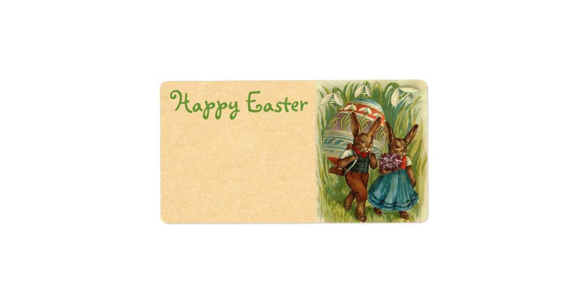 Vintage Easter Labels | Zazzle