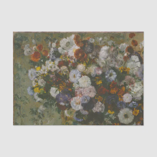 Vintage Edgar Degas Floral Painting Tissue Paper | Zazzle