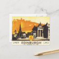 Vintage Edinburgh LNER Postcard | Zazzle