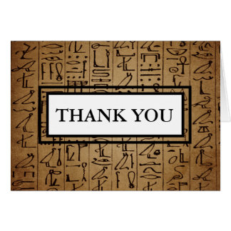 Thank You Egyptian Gifts on Zazzle