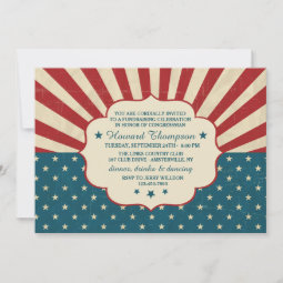 Vintage Election Invitation | Zazzle