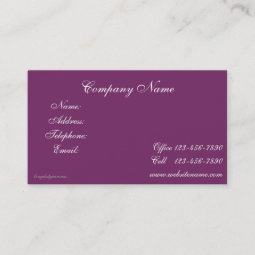 Vintage Elegant French Country Business Cards | Zazzle