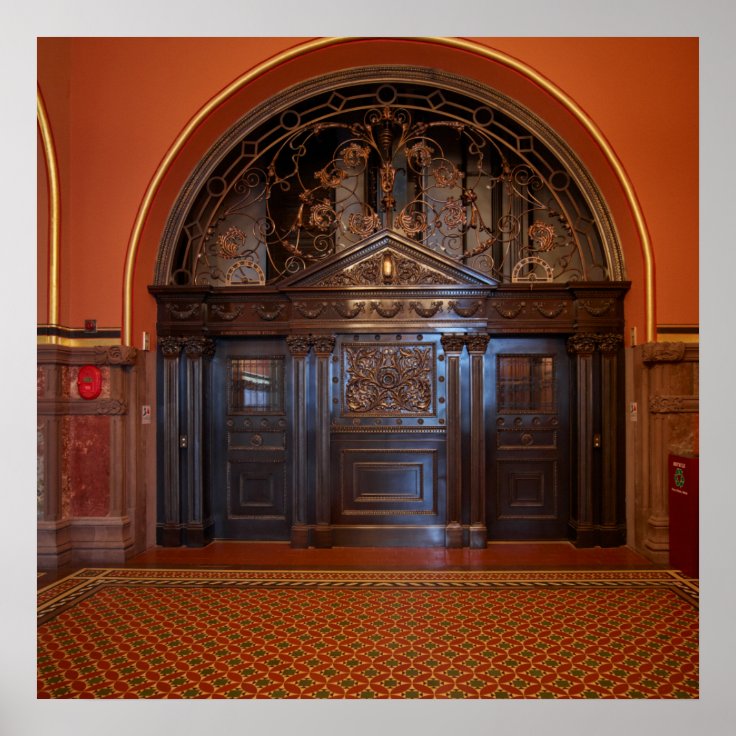 Vintage Elevator Poster | Zazzle