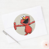 Vintage Elmo Classic Round Sticker | Zazzle