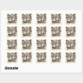 Vintage Ex Libris Bookplate Stickers | Zazzle
