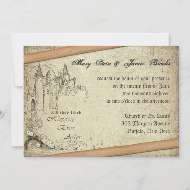 Vintage Fairy Tale Invitation | Zazzle