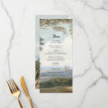 Vintage Fairytale Castle Rustic Forest Wedding Menu | Zazzle