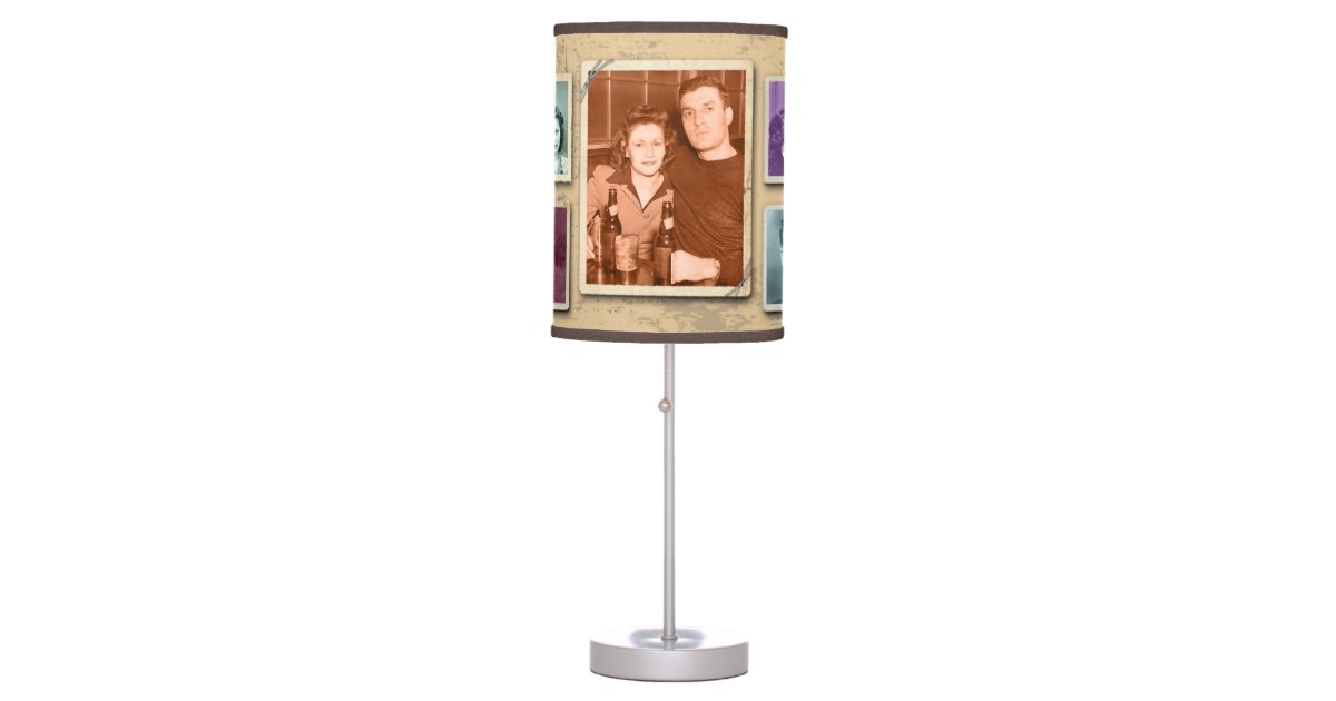 Vintage Family Photo Custom Lamp Shade | Zazzle