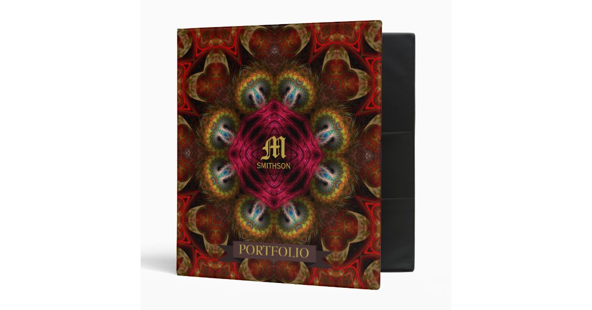Vintage Fancy Medieval Portfolio Album Binder | Zazzle