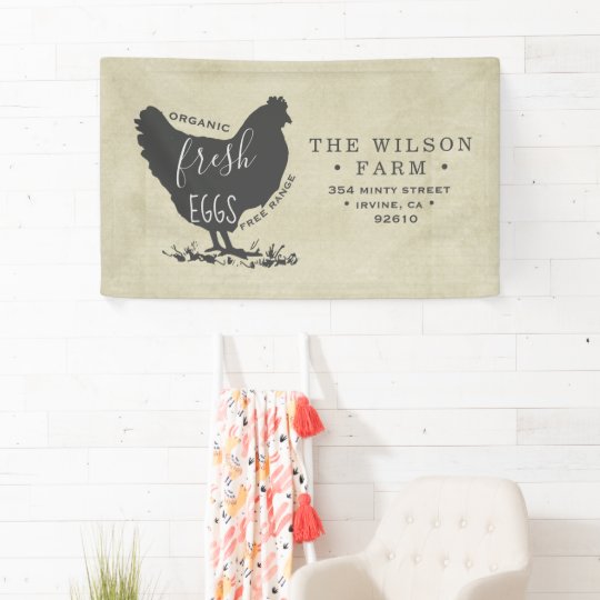 Vintage farm decorative script banner | Zazzle.com
